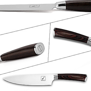 imarku Japanese Chef Knife - Pro Kitchen Knife 8 Inch Chef's Knives High Carbon Stainless Steel Sharp Paring Knife with Ergonomic Handle, Useful Kitchen Gadgets 2023