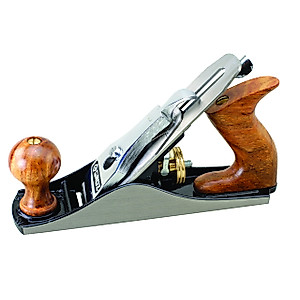 Groz 39701 SP/4 Smoothing Plane #4 50mm Cutter 260mm Length, Adjustable Hand Planer