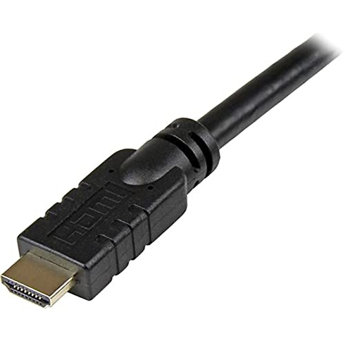 StarTech.com 65 ft (20m) High Speed HDMI Cable – Male to Male - Active - 28AWG - CL2 Rated In-wall Installation - Ultra HD 4K x 2K - Active HDMI Cable (HDMM20MA) Black
