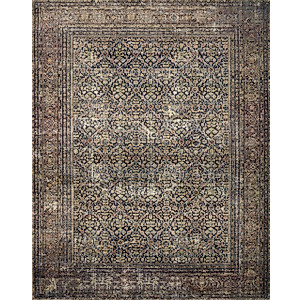 Loloi Amber Lewis x Morgan Denim/Multi 2'-3" x 11'-6" Runner Rug