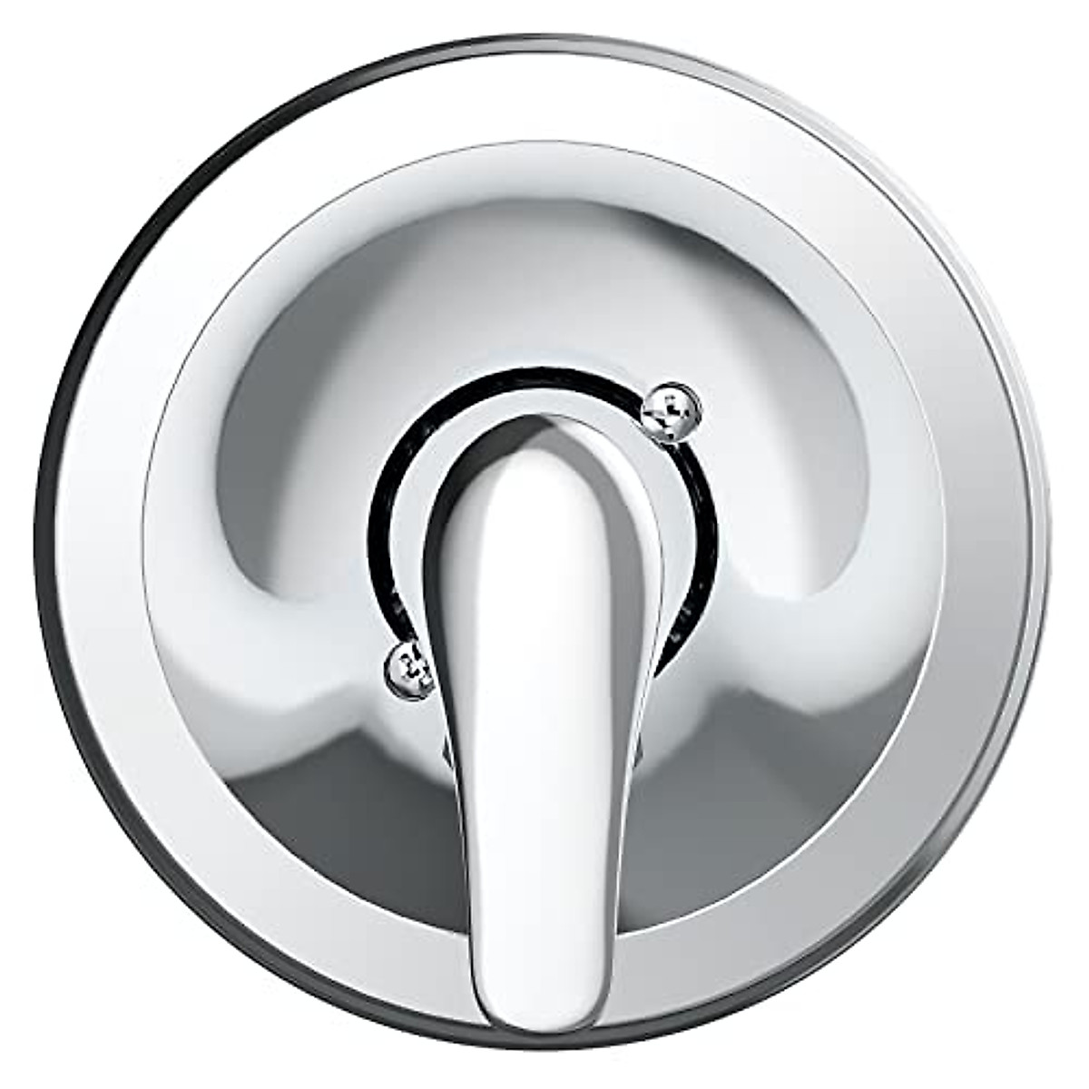 Design House 594895 Middleton II Transitional Single-Handle Shower Valve Trim with Escutcheon for Bathroom, Polished Chrome