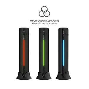 Ion Audio Meeting Mate Rechargeable Portable Speaker with Built-in Microphone for Home & Office, High Power Sound System, Easy-Touch Control, 15-Hour rechargeable battery (Renewed)