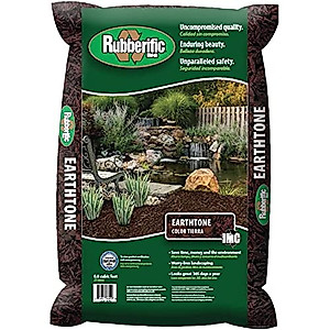 Rubberific Rubber Mulch Bagged Brown