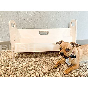 Bush Acres Montessori Kids Portable Bookshelf | Toddler Bookcase - Wooden Furniture Nursery Gift Book Shelf USA