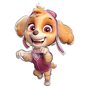 Anagram Paw Girl Pups on Patrol Skye 3rd Birthday Party Supplies Balloon Bouquet Decorations
