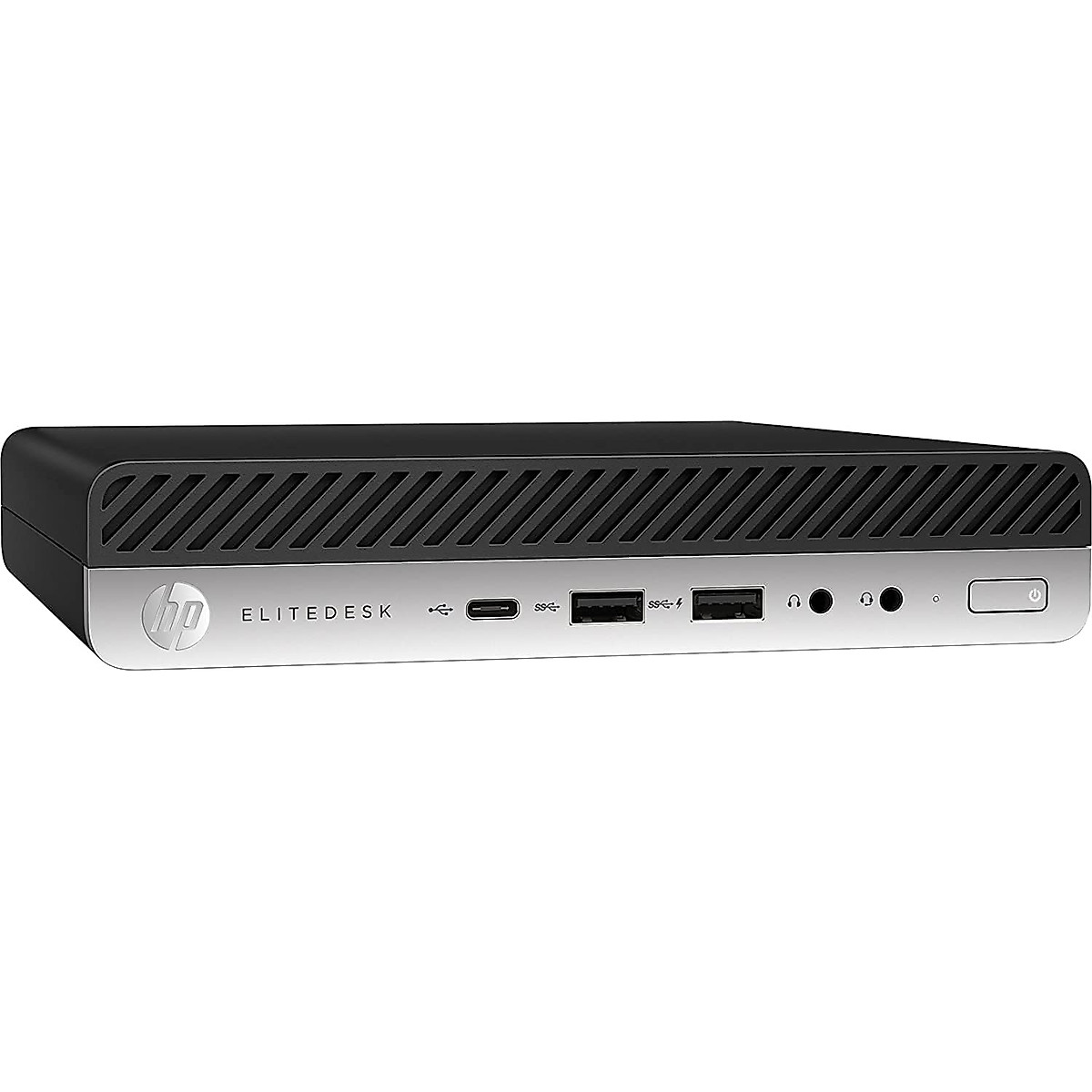 HP EliteDesk 800G3 Micro Desktop Computer PC, Intel Quad Core i5, 16GB RAM, 1 TB SSD, Windows 10 Pro, Periphio Wireless Keyboard & Mouse, WiFi (Renewed)