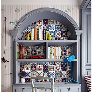 17.7"x197.11" Pattern Contact Paper Self Adhesive Drawer and Shelf Liner Creative Covering Peel and Stick Wallpaper Removable Fast to Clean for Shelves, Drawer,Desk ,Cabinet ,Kitchen, Vinyl Rolls