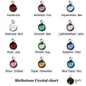 Zia Sun Birthstone Earrings, Personalized Four Directions Jewelry