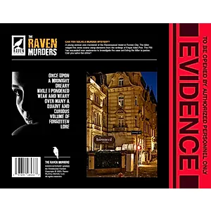 The Raven Murders: A Murder Mystery Game | Unsolved murder mystery game - Cold Case Files Investigation Detective Evidence & Crime File - individuals, date nights & party games