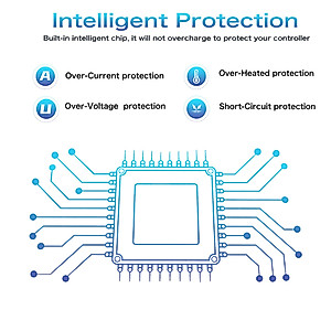 Xahpower Gameboy Advance SP Games Accessories Kit, 1 Pack Charger and 1 Pack Battery Pack for Game Boy Advance SP Systems(GBA SP)