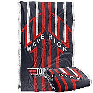 Top Gun Maverick Silky Touch Super Soft Throw Blanket 36" x 58"