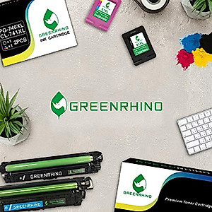 GREENRHINO Compatible Toner Cartridge Replacement for Konica TN321 TN321C (A33K430) to use for Minolta BizHub C224 C224e C284 C284e C364 C364e (Cyan, 1-Pack)