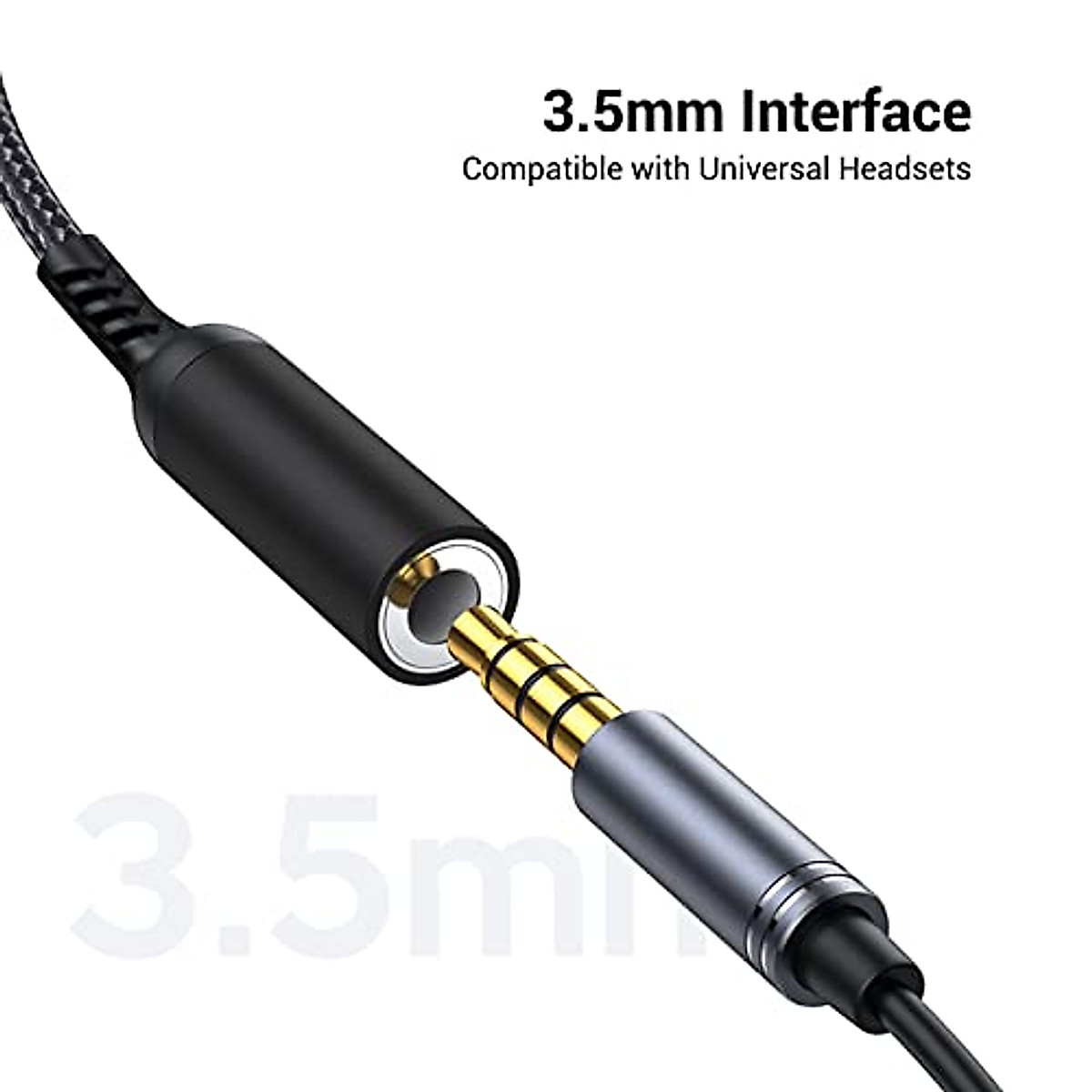 USB C to 3.5mm Headphone and Charger Adapter, 2 in 1 USB C Splitter to Audio Jack & Dongle Cable, Compatible with Samsung Galaxy S21 S21+ S22, Note 20 10, Google Pixel 2 3 4 XL