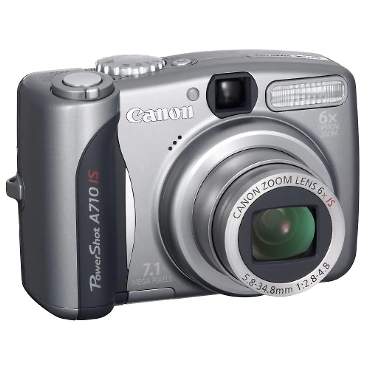 Canon PowerShot A710 IS 7.1MP Digital Camera with 6x Image-Stabilized Optical Zoom