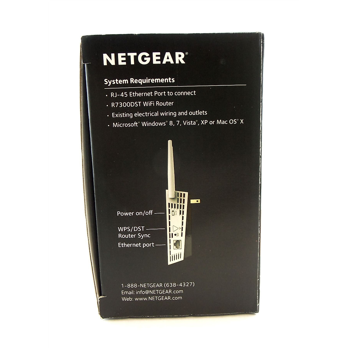 Netgear DST6501-100NAS - Dead Spot Terminator Wireless Adapter - White