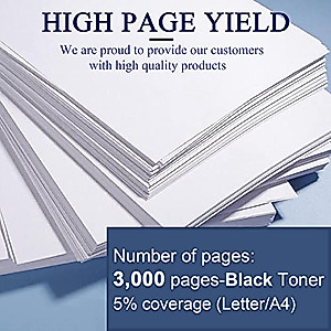 1 Black Compatible TN360 TN-360 Toner Cartridge Replacement for Brother DCP-7030 DCP-7040 DCP-7045N HL-2120 HL-2125 MFC-7345N MFC-7440 MFC-7440N MFC-7840 MFC-7840W Printer Toner Cartridge