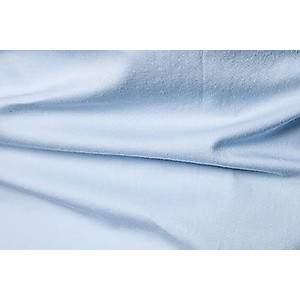 MUSE FATH Men's Camisas De Vestir para Hombres-Casual Long Sleeve Church Shirt-Button Up Wedding Dress Shirt-Navy Blue-XL