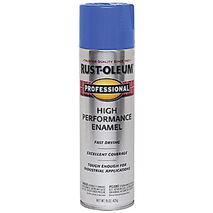 15 Oz Safety Blue Professional High Performance Enamel Spray 7524-838 [Set of 6]6