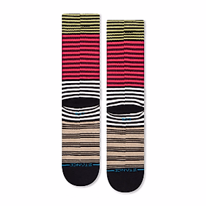 Stance Diatonic Crew Socks (Large, Magenta)