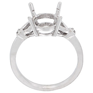 Sterling Silver Diamond Natural Black Onyx Ring Oval 10x8mm 3/8 inch wide size 6.5