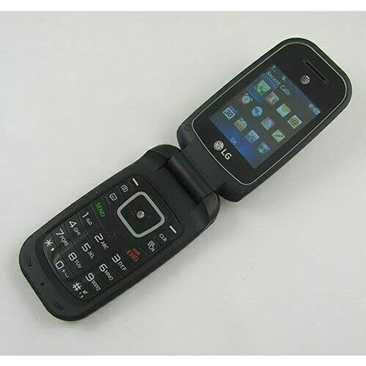 LG B470 - Black - (AT&T) Flip Phone GSM Unlocked T-Mobile Must Read