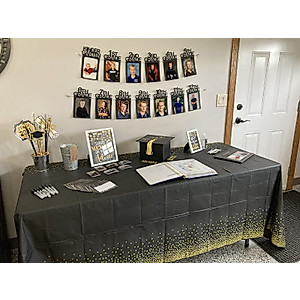 2024 Graduation Decorations 5x7 Graduation Photo Banner for Class of 2024 Decorations K-12 Picture Banner for Senior 2024 High School Decor Graduation Party Supplies TD114