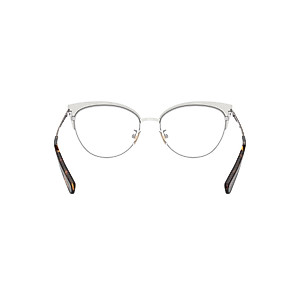 Coach HC5108 Prescription Eyewear Frames, Brown Silver Gold Gradient/Demo Lens, 54 mm