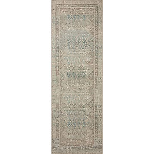 Loloi Angela Rose x Loloi Aubrey Collection AUB-03 Jade/Natural 2'-3" x 3'-9" Accent Rug