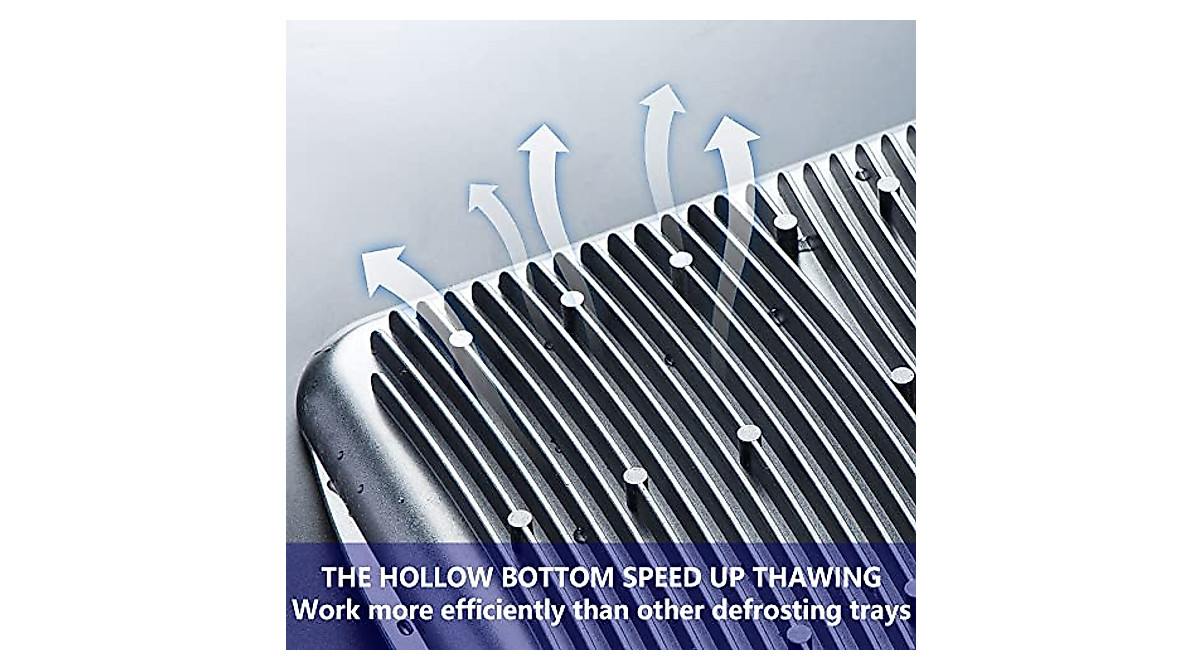 Defrosting Tray for Frozen Meat - Fast Thawing Plate | INPARALLUV