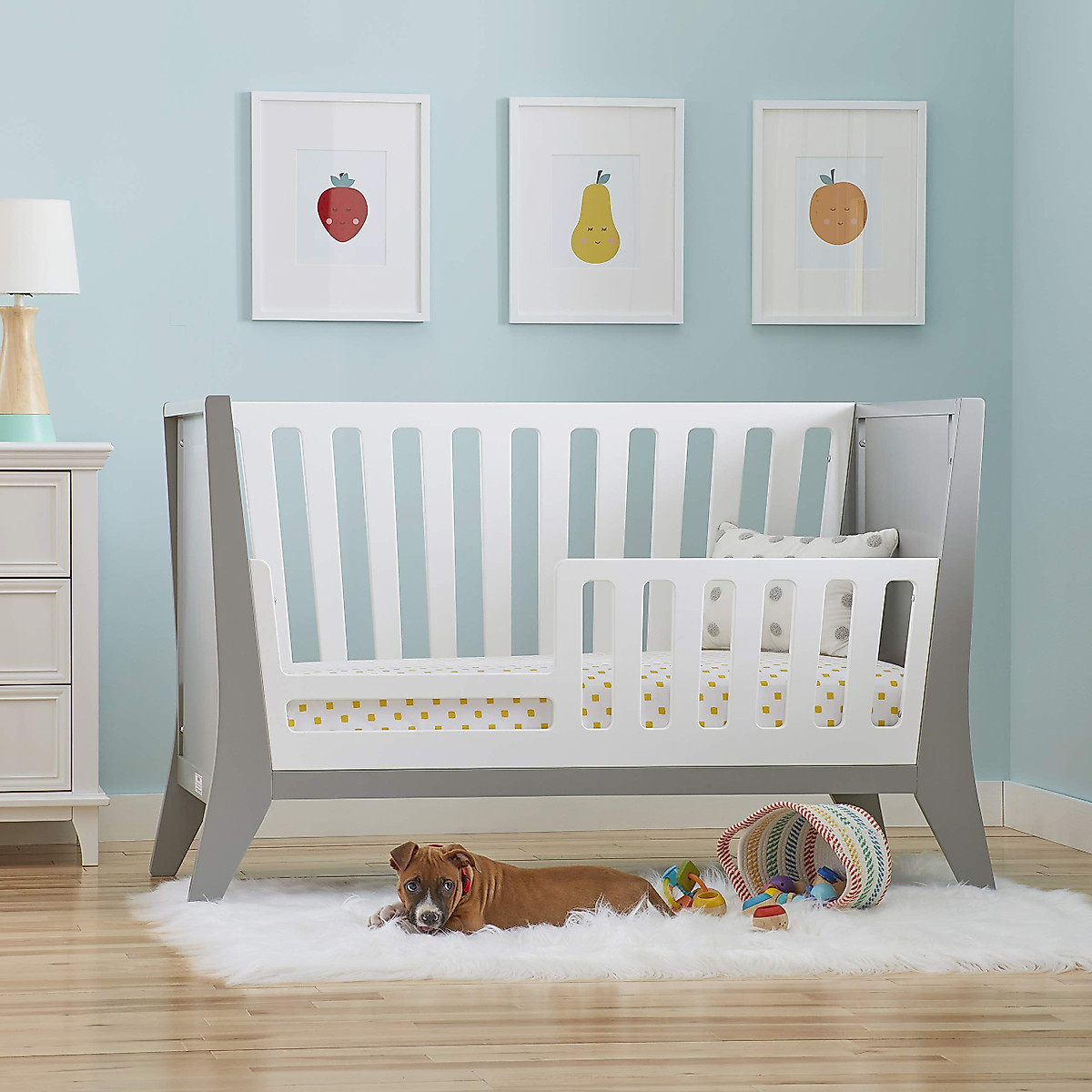 Contours 3-in-1 Rockwell Toddler Rail Conversion Kit (Contours Rockwell Crib Sold Separately)
