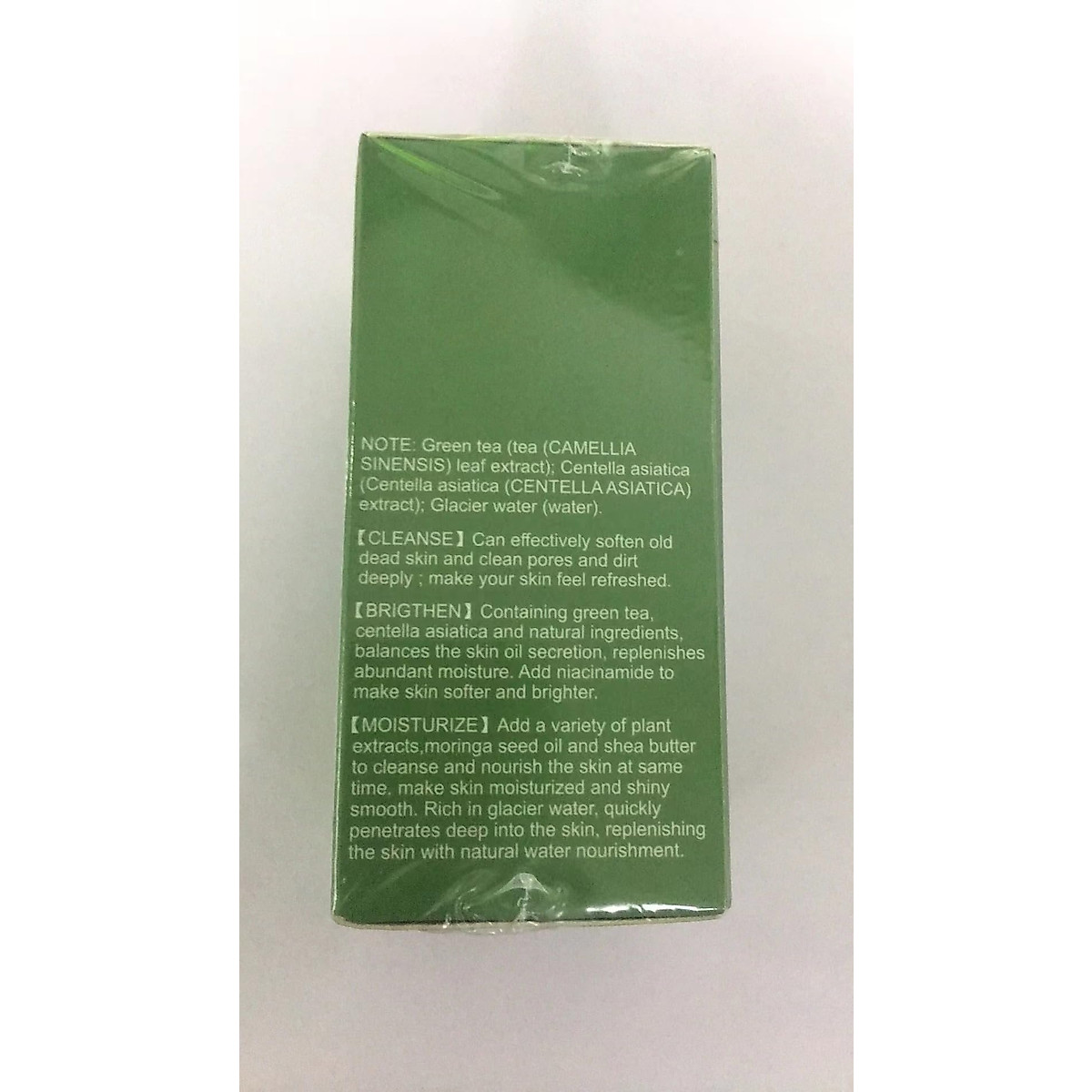 Carlos-CCC Green Tea Purifying Clay Face Mask, Face Moisturizes Oil Control Blackhead Remover Deep Clean Pore Purifying Clay Stick Deep Cleansing Mask, for All Skin Men Women (1PCS Green Tea)