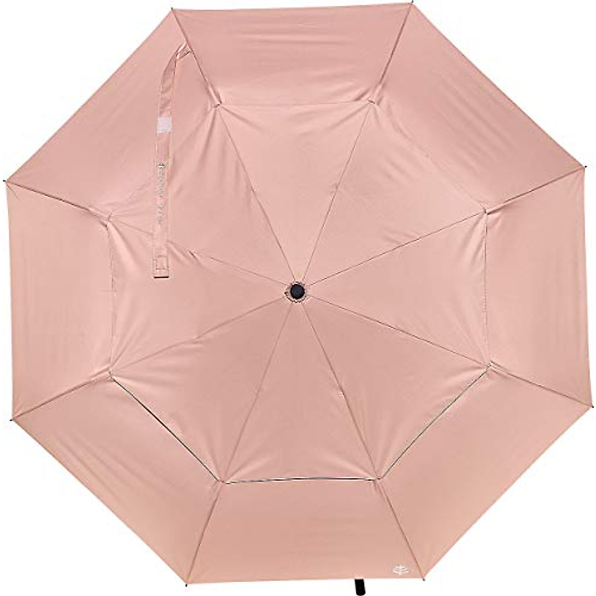 Coolibar UPF 50+ 42 Inch Sodalis Travel Umbrella - Sun Protective (One Size- Light Rose)