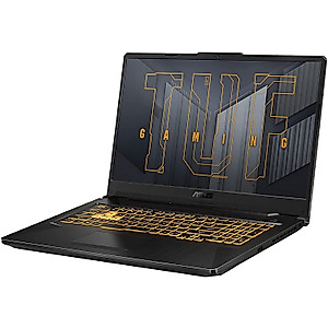 ASUS 2023 TUF FX706HC Gaming Laptop 17.3” 144Hz FHD IPS Display Intel 6-Core i5-11400H 64GB DDR4 4TB NVMe SSD NVIDIA GeForce RTX 3050 4GB GDDR6 WiFi AX RJ45 USB-C w/DP Backlit KB Windows 11 Pro w/USB