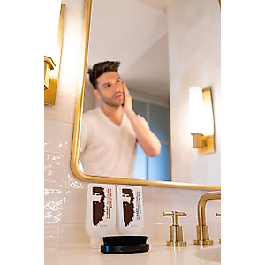 Billy Jealousy Original Beard Envy Facial Hair Refining Kit - with Beard Wash Beard Control and Boar Bristle Brush for Clean, Hydrated, Soft, Tamed Unruly Mane