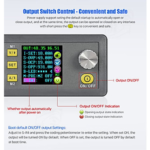 RD DPS5020 50V 20A Constant Voltage Current DC DC Step-Down Power Supply Module Buck Voltage Converter Voltmeter (DPS5020)