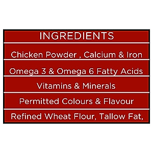 filomilo – Real Chicken Dog Biscuits - Lamb Flavour| Biscuits for Small Dogs | Biscuits for Medium Dogs | Biscuits for Large Dogs | Dog Treats - 17.63 oz (500 Grams)