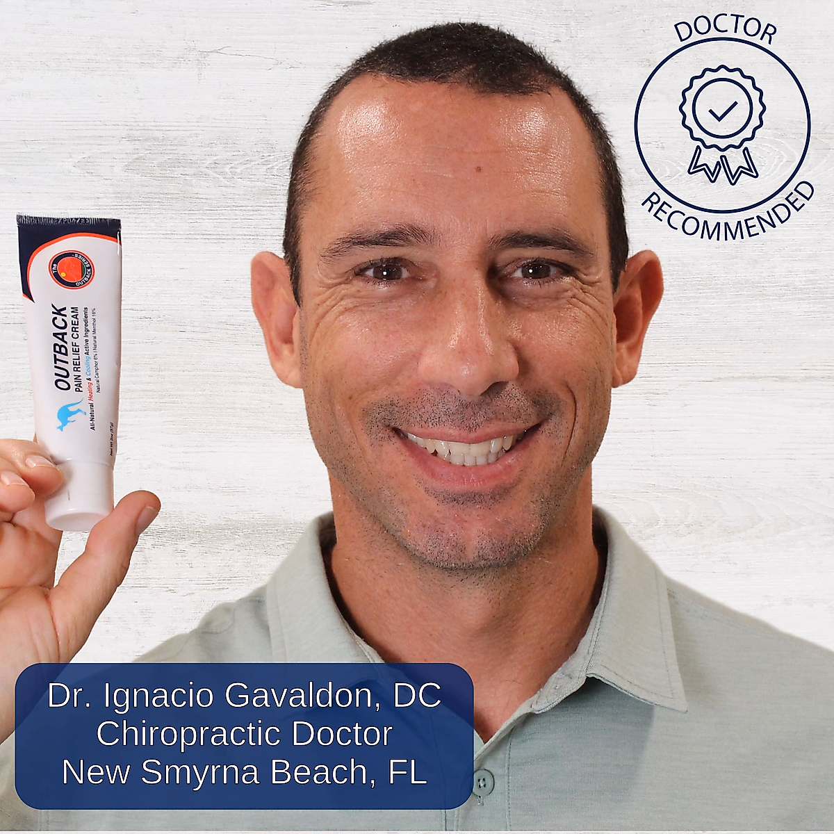 The Outback Series Pain Relief Cream Natural Heating & Cooling: Camphor 6% & Menthol 16% - Fast Acting Instant Relief for Arthritis, Backache, Strains, Sore Muscles, and Joint Pain - 60mL (2 oz)