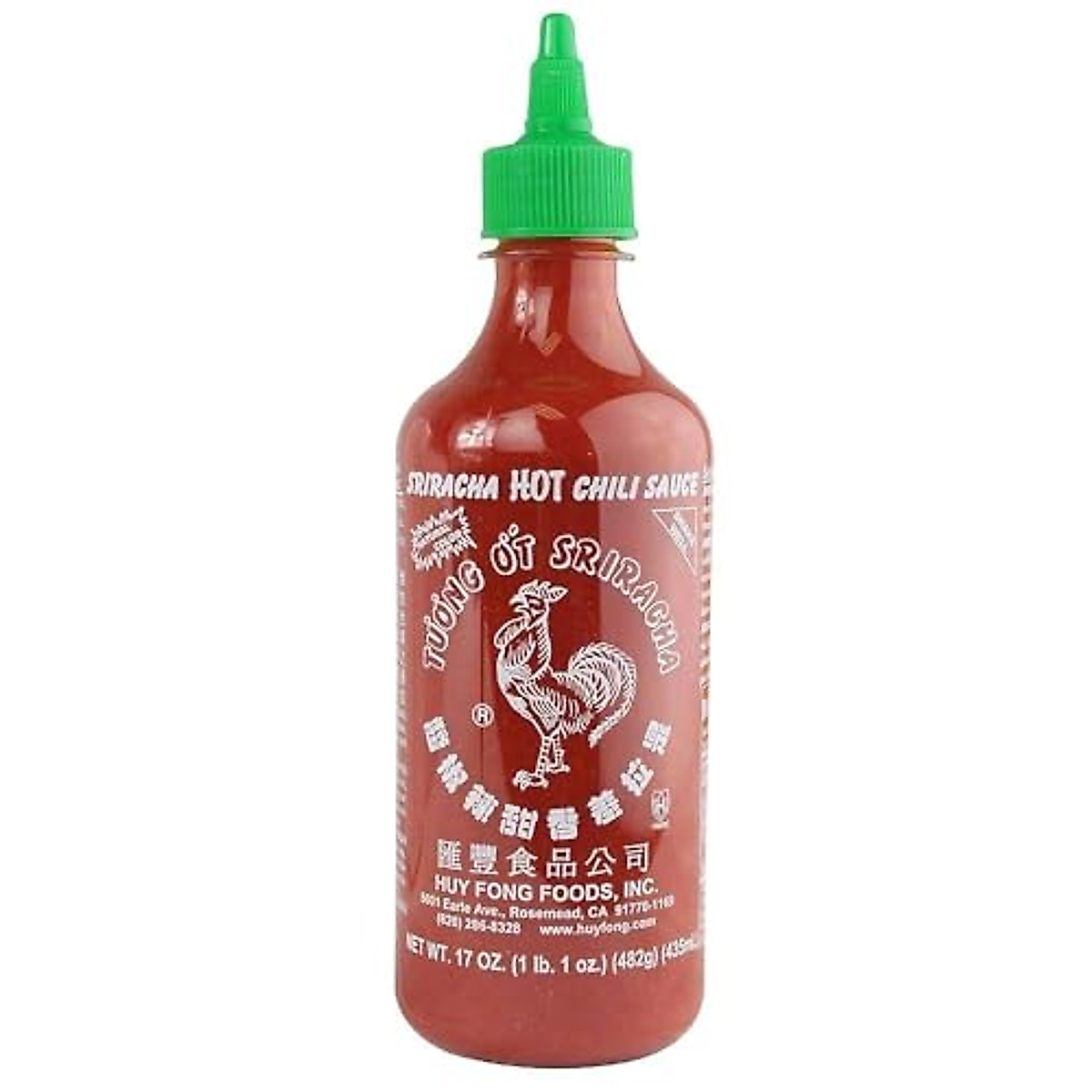 Huy Fong Hot Chili Sauce - Sriracha - 17 oz.