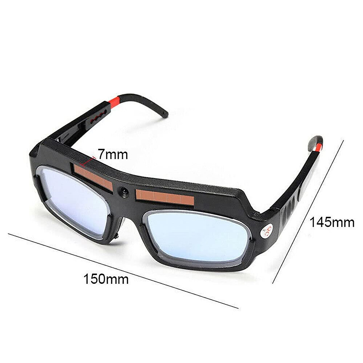 TEAMWILL 2PACK Welding Welder Glasses Mask Solar Auto Darkening Helmet Eyes Goggle Anti-glare