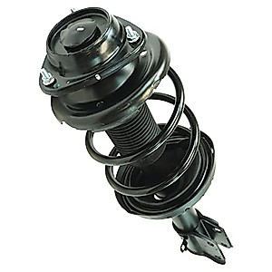 TRQ Front and Rear Strut & Coil Spring Assembly Set Driver & Passenger Sides Compatible with 10-12 Subaru Outback