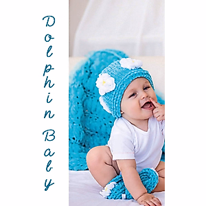 Himalaya Dolphin Baby Yarn Knitting Yarn 2 Skeins 264 Yards 2x100gram Super Bulky Baby Blanket Yarn (80301)