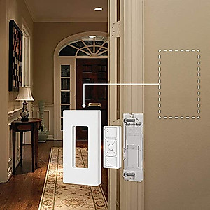 Lutron Caseta Wall Plate Bracket for Pico Smart Remote | PICO-WBX-Adapt,White (Pack of 2)