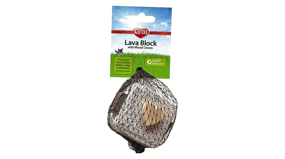 Natural Pumice Chew Block - Dental Health for Small Pets