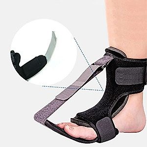 Foot Splint, Foot Stabilizer Use in Night Fully Stretched Dynamic Straps for Plantar Fasciitis(S)