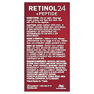 Olay New Regenerist Retinol 24 + Peptide Night Face Moisturizer, Fragrance-Free, Trial Size 0.5 oz