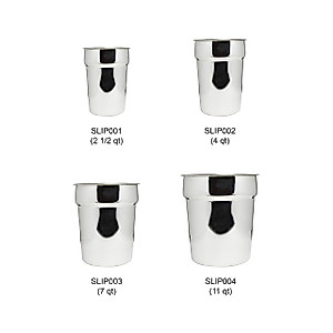 Excellante 4-Quart Stainless Steel Inset Pan