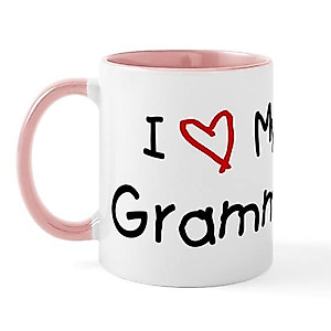 CafePress I Love My Gramma Mug Ceramic Coffee Mug, Tea Cup 11 oz