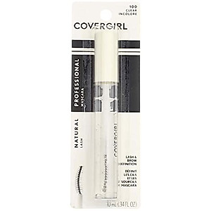 CoverGirl Professional Natural Lash Mascara, Clear [100] 0.34 oz