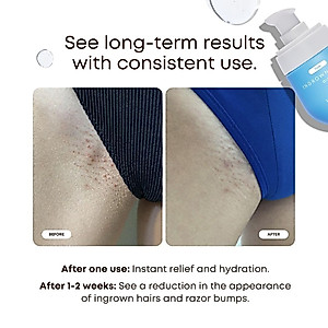 Bushbalm Ingrown Hair Oil - Helps with Ingrown Hair, Underarm Bumps, Soothes Skin, Razor Bumps and Post Shave Redness, 30 ml - Nude Oil