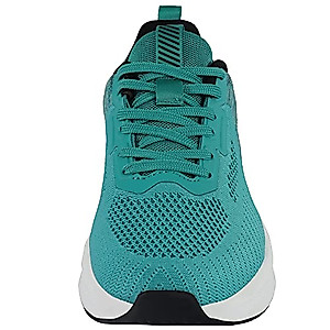 QUINMOK Womens Walking Tennis Running Shoes Slip On Cushion Light Casual Sneakers for Gym Travel Work Shoes